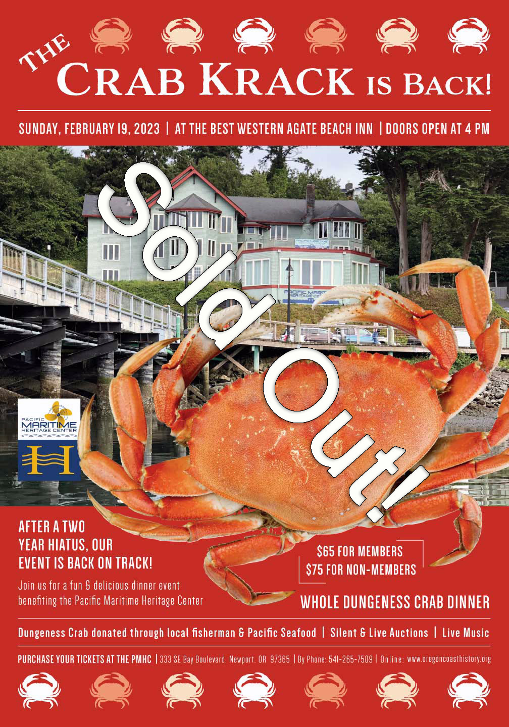 The Crab Krack is Back! – Pacific Maritime Heritage Center